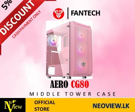 FANTECH CG 80 SAKURA " Fantech Gaming Casing | Gaming Casing - Neoview